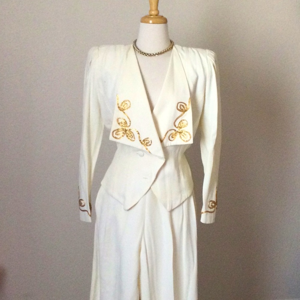 Vintage Miss Ashlee Pantsuit - Gem